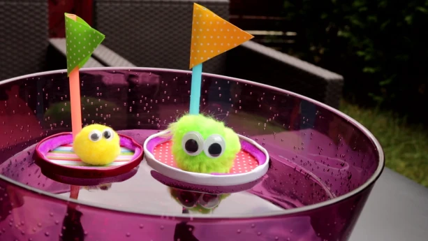 Hoe maak je drijvende wuppies? | Schooltv