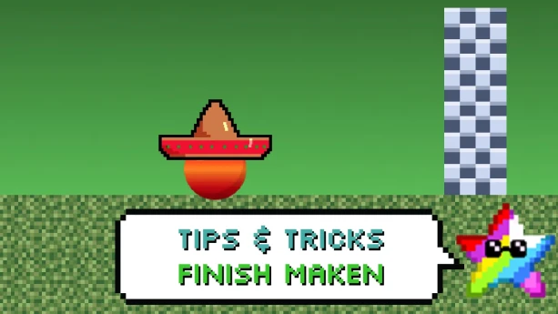 Hoe maak je een finish in je game? | Schooltv